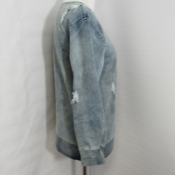 art class | Sweaters | Art Class Denim Look Soft Distressed Sweater S ...